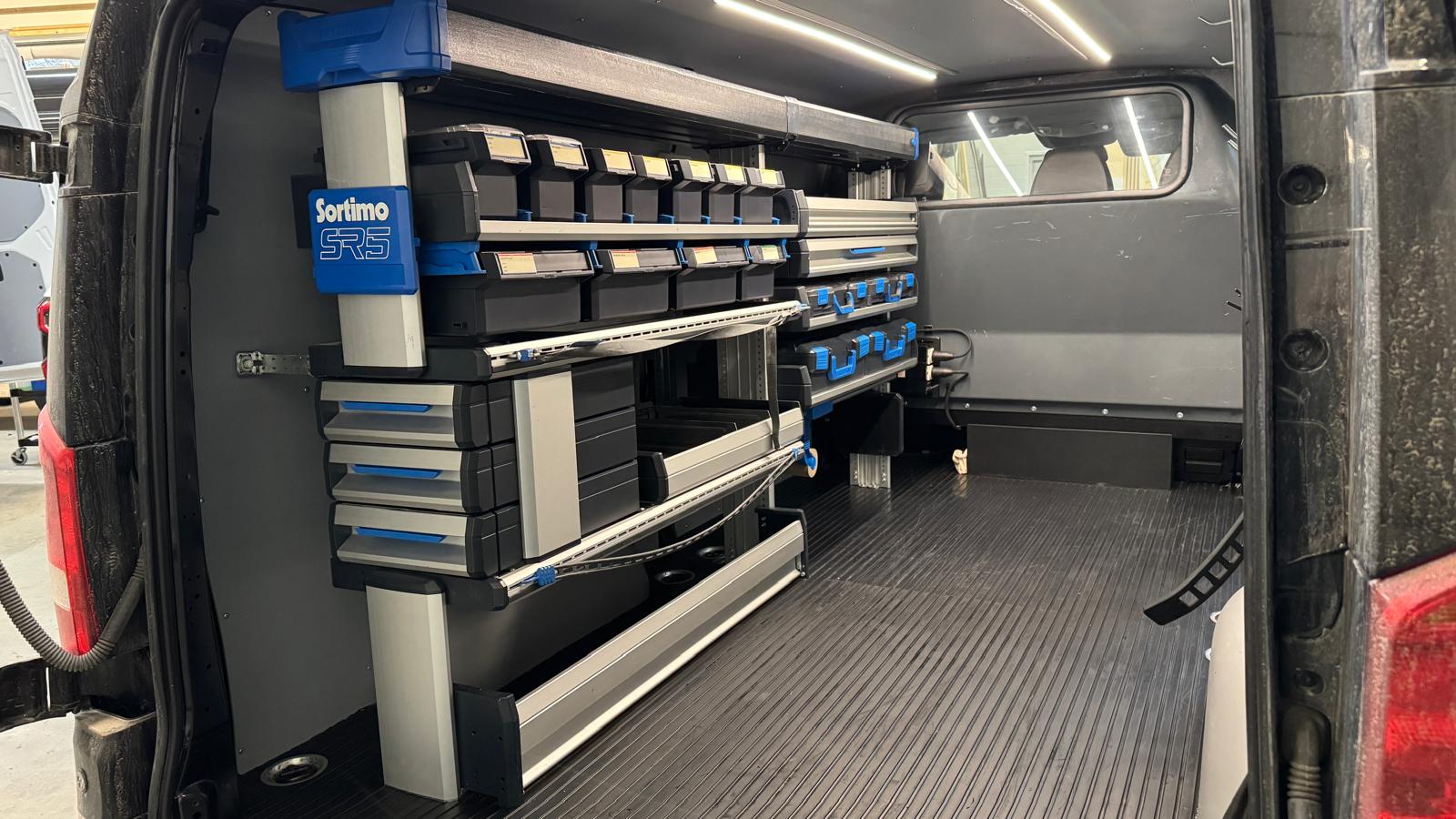 MB Vito A3 Sortimo SR5 kaluste - HiFix Oy